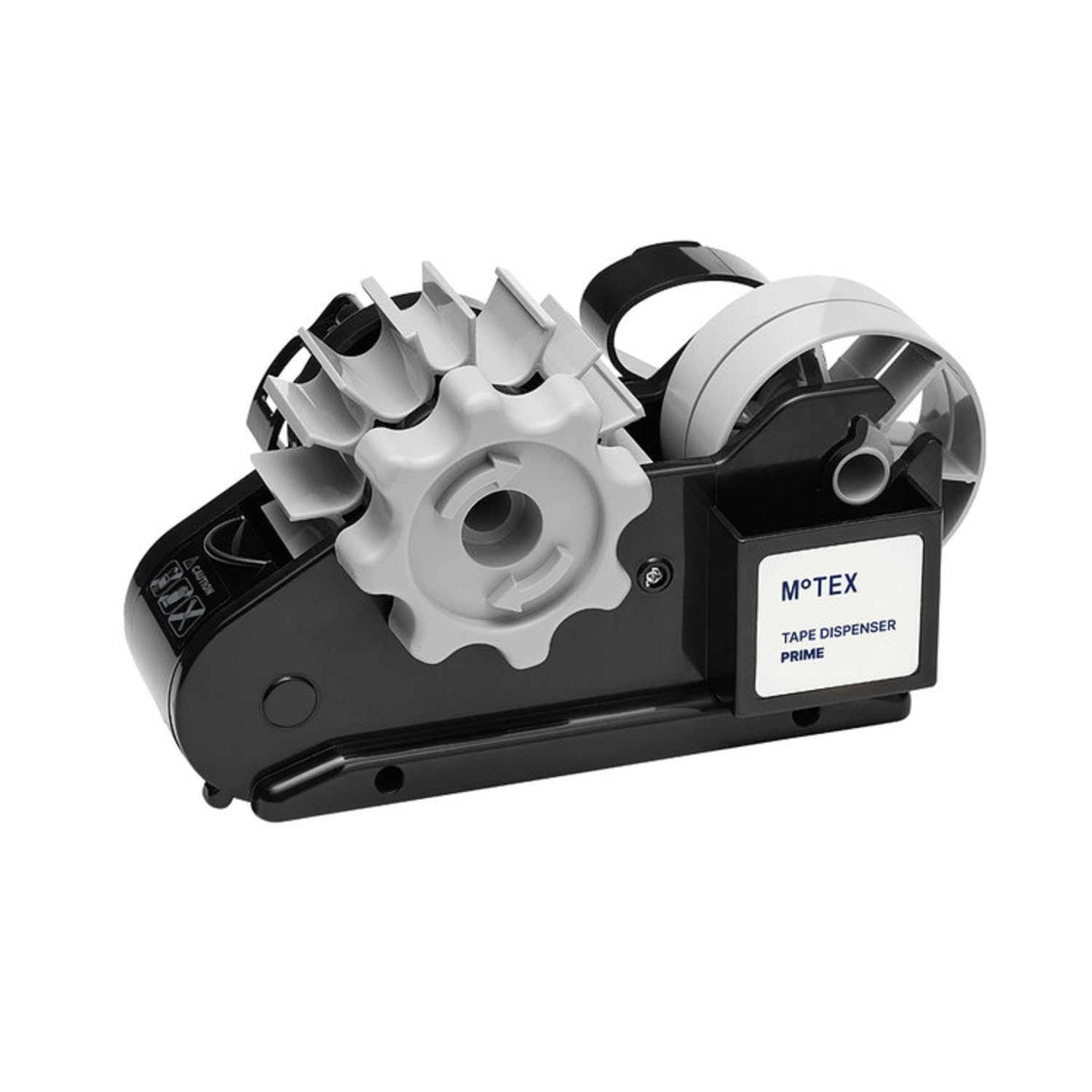 MoTEX Tape Dispenser Compatible with 3 Inch Core Tapes, 3 Rolls of Tra ...